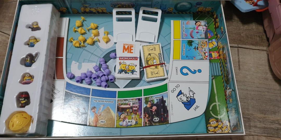 Despicable Me Minions Monopoly, Hobbies & Toys, Toys & Games on Carousell