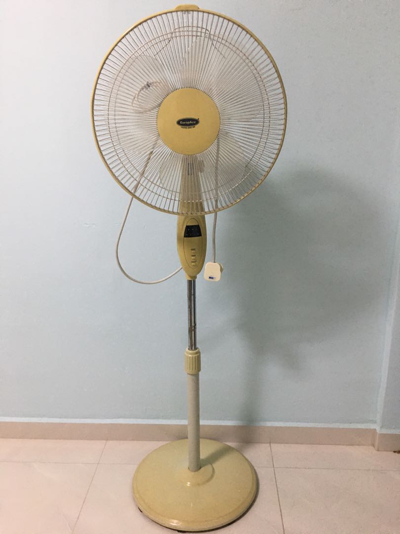 Europace 16” standing fan, Furniture & Home Living, Lighting & Fans ...