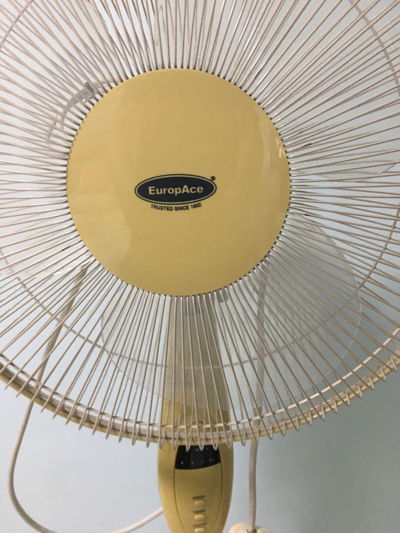 Europace 16” standing fan, Furniture & Home Living, Lighting & Fans ...