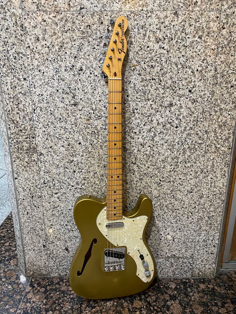 Fender 1969 Shoreline Gold Thinline Telecaster,Rare!, Hobbies & Toys ...
