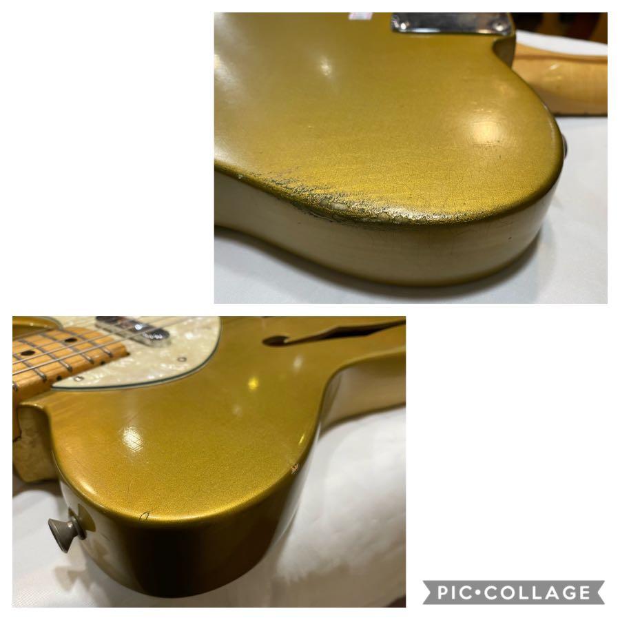Fender 1969 Shoreline Gold Thinline Telecaster,Rare!, Hobbies & Toys ...