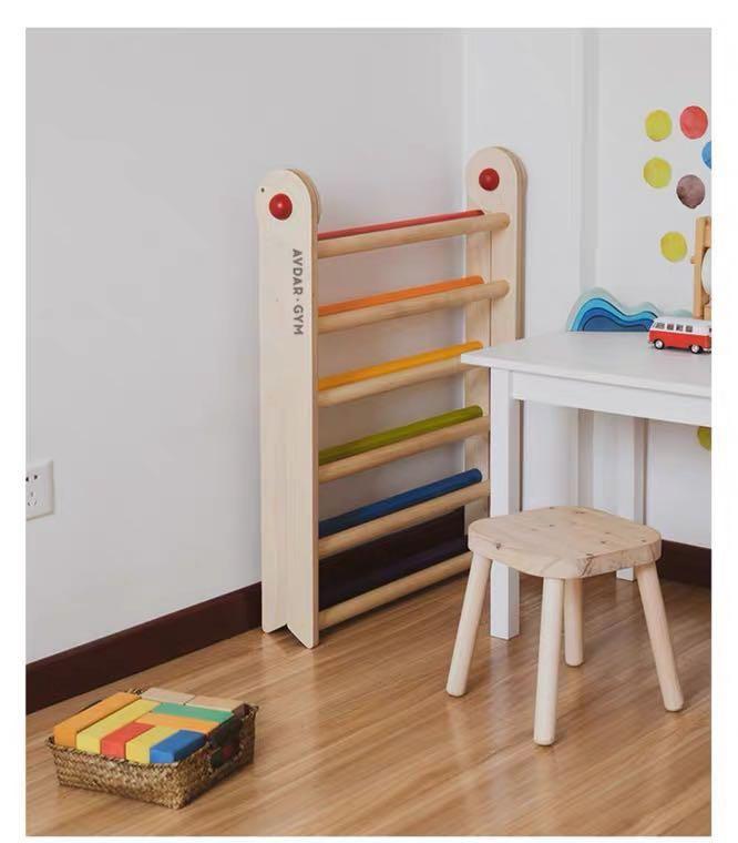 Foldable Pikler Triangle + Ramp / Montessori Climber / Advar Gym ...