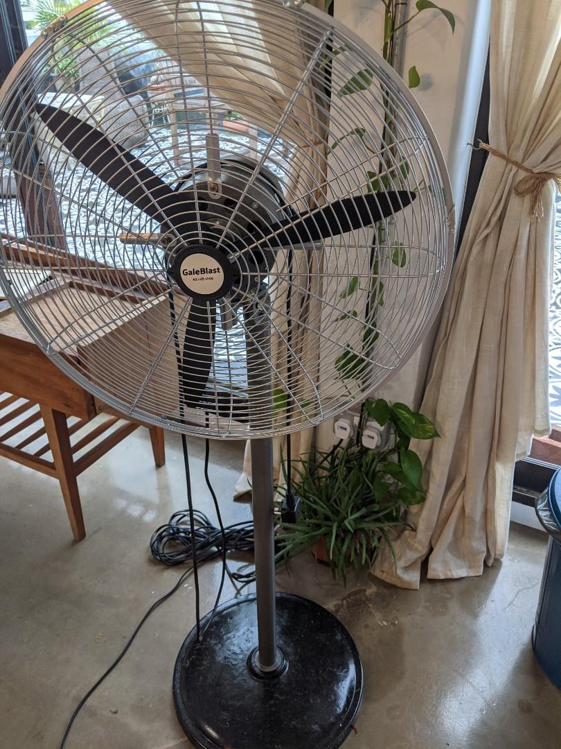 Galeblast Industrial Fan, Furniture & Home Living, Lighting & Fans ...