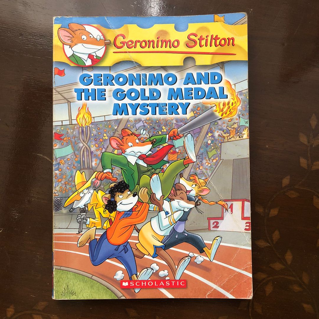 Geronimo Stilton #33: Geronimo and the Gold Medal Mystery on Carousell