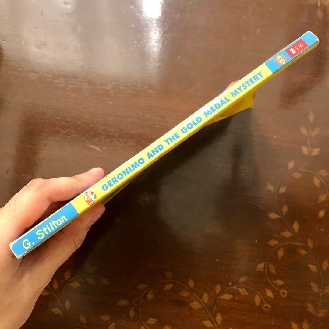 Geronimo Stilton #33: Geronimo and the Gold Medal Mystery on Carousell