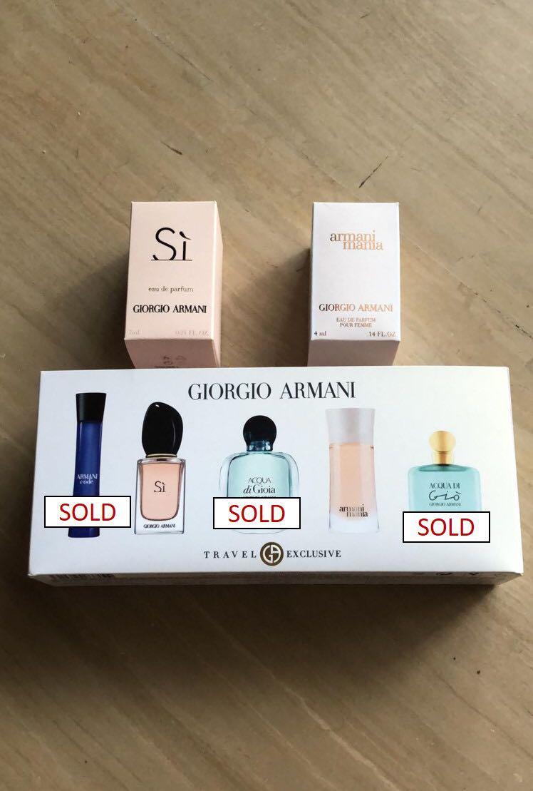 Giorgio Armani Mania 4ml EDP, Beauty & Personal Care, Fragrance ...