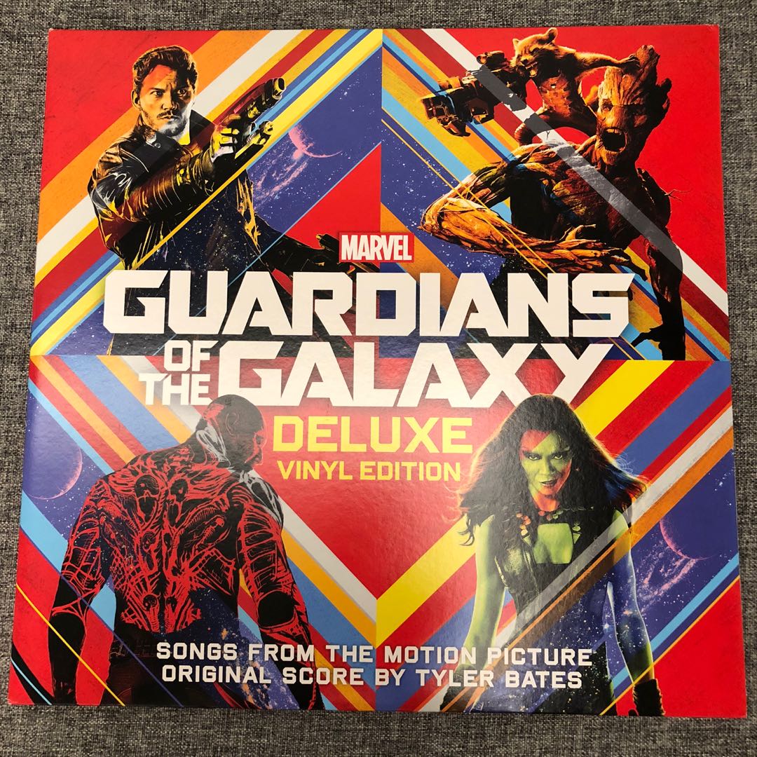 Guardians of the Galaxy Set of Two vol 1&2 soundtrack vinyl record ...