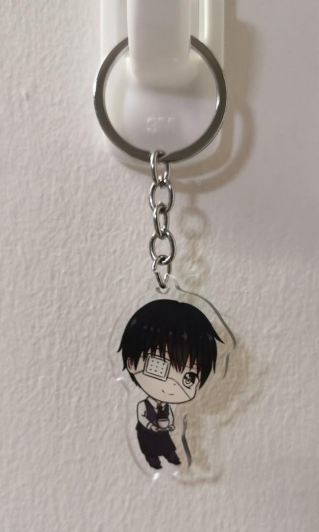 [IN-STOCK] Kaneki Ken & Madoka Anime Acrylic Keychains, Hobbies & Toys ...