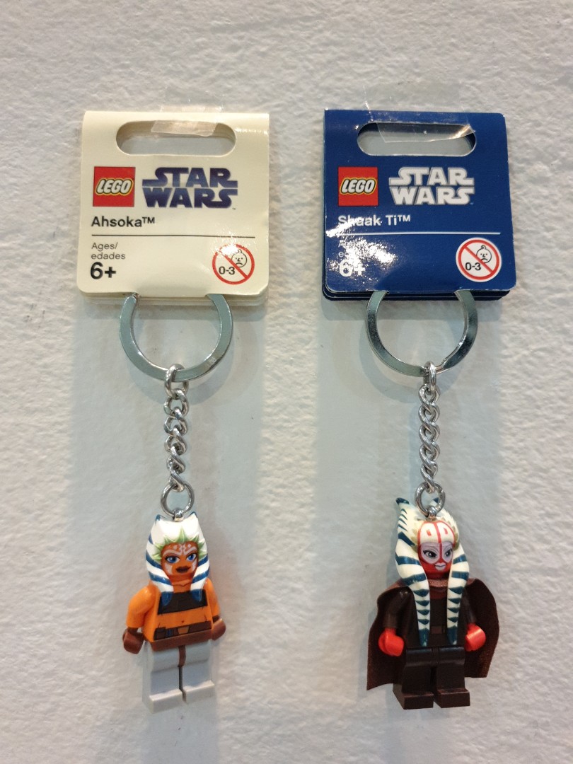 Lego Star Wars Ahsoka + Shaak Ti Keychain, Hobbies & Toys, Toys & Games ...