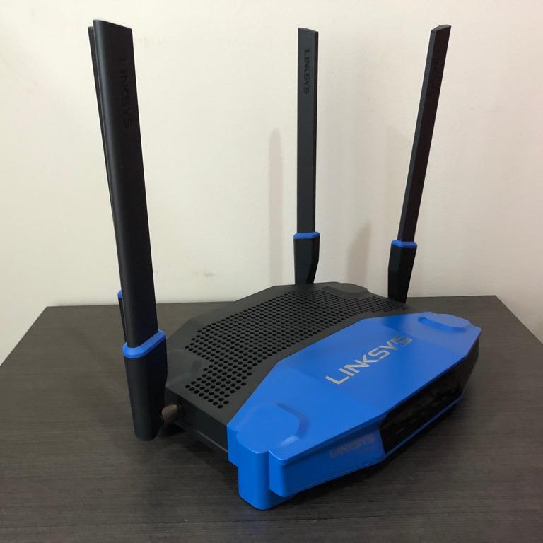 Linksys WRT1900AC AC1900 Dual-Band Wi-Fi Router + High Gain Antennas ...