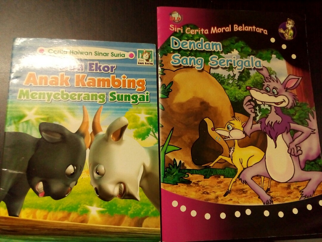 Malay Story Books, Books & Stationery, Children's Books on Carousell