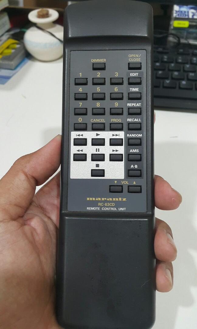 Marantz RC-63CD Remote Control Unit, TV & Home Appliances, TV ...
