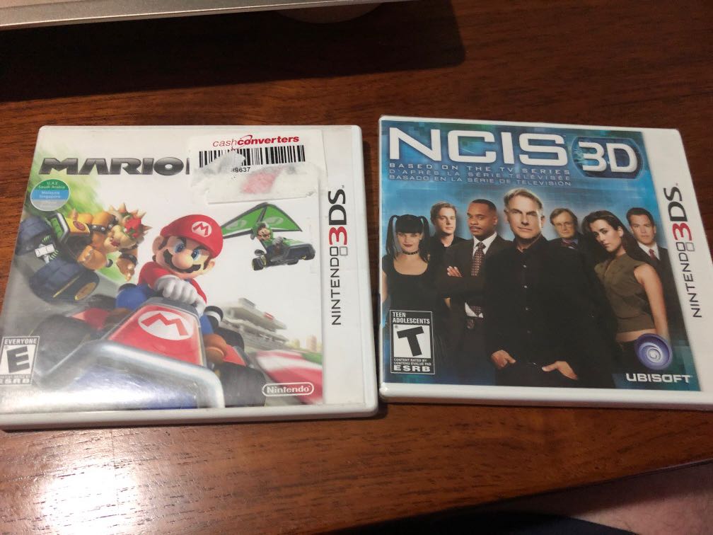 Mario kart 3ds + NCIS 3ds games, Toys & Games, Video Gaming, Video ...