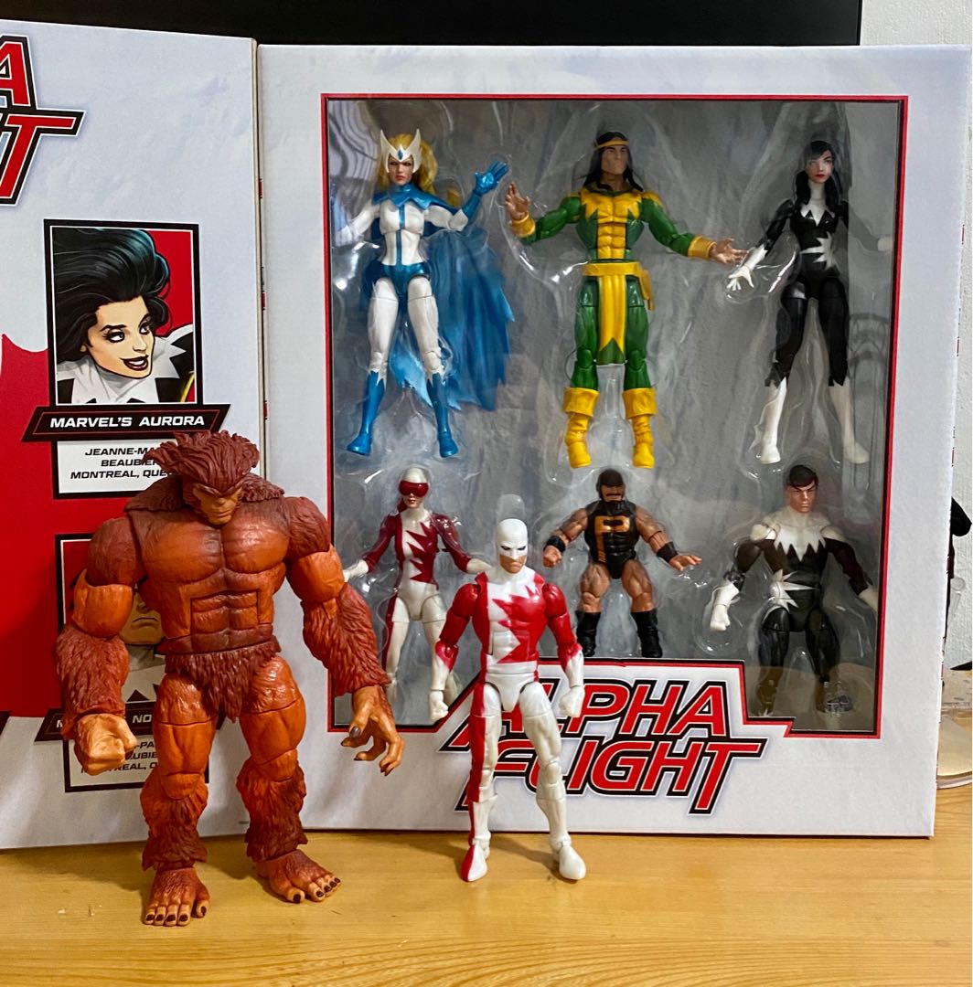Marvel legends : alpha flight team, Toys & Games, Bricks & Figurines on ...