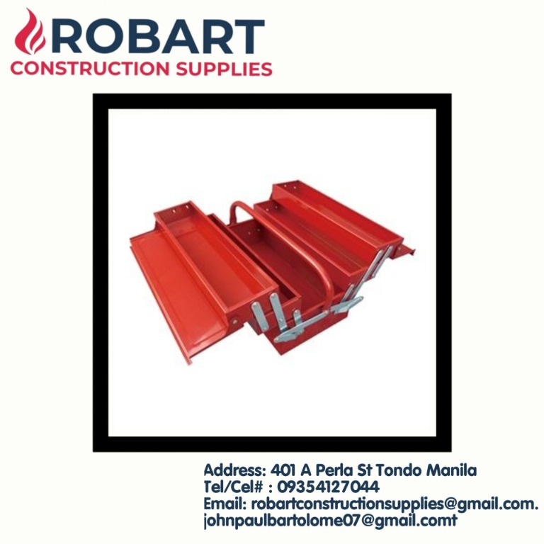 Metal Tool Box with 3-Layer, Commercial & Industrial, Construction ...