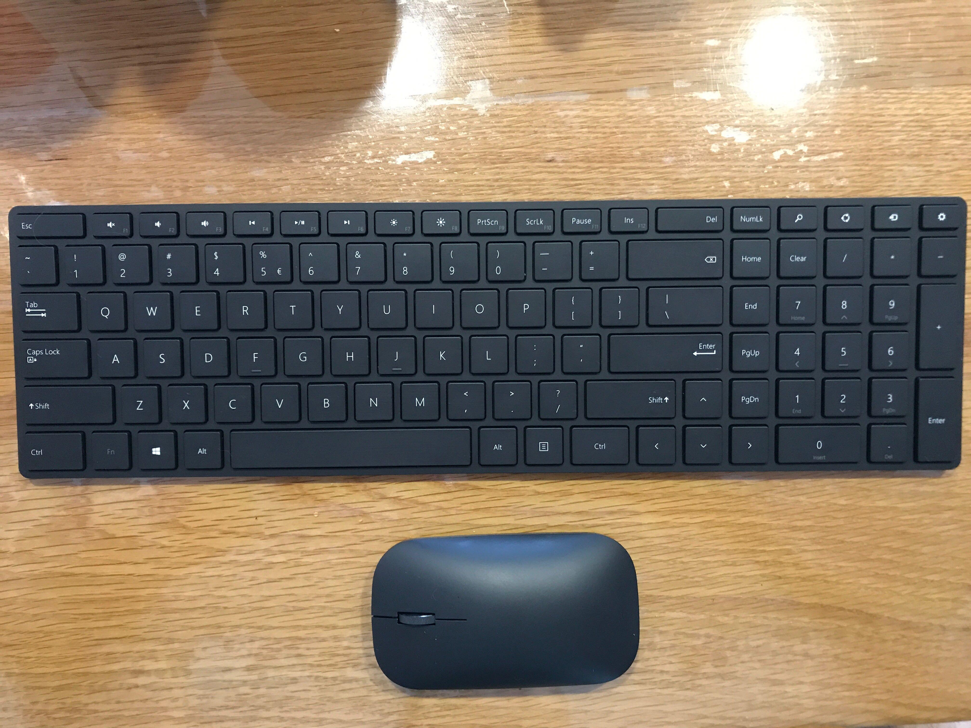 Microsoft Designer Bluetooth Keyboard And Mouse Electronics Computer