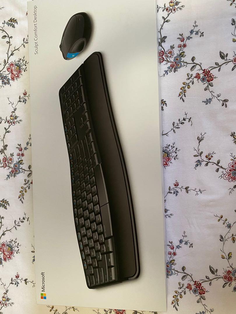 Microsoft sculpt keyboard and mouse set, Electronics, Computer Parts ...