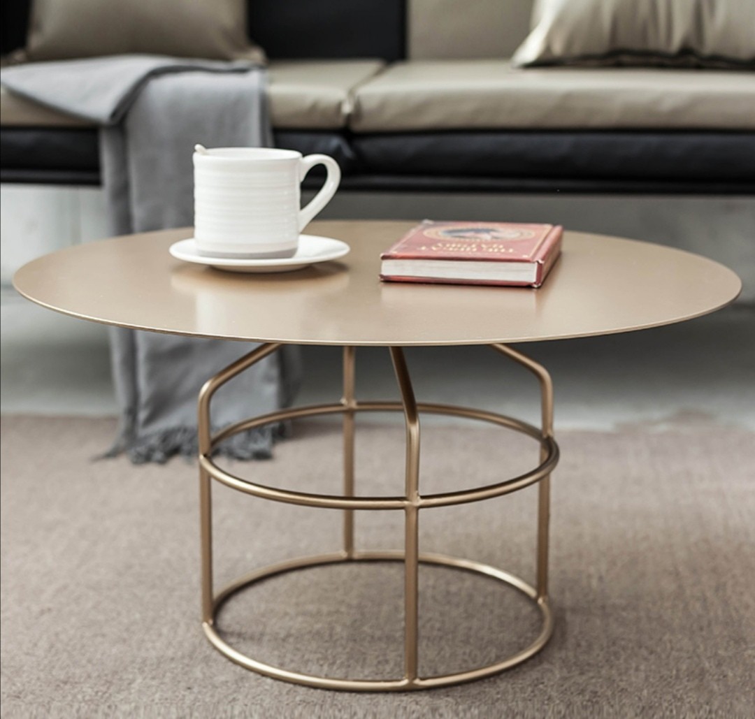 Modern Metal Coffee Table, Furniture & Home Living, Furniture, Tables ...
