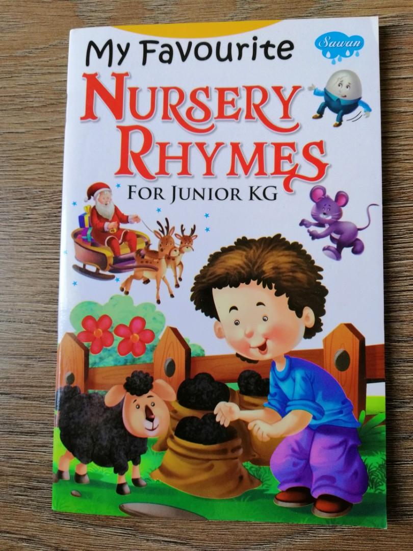 My favourite nursery rhymes for junior KG, Buku & Alat Tulis, Buku Anak ...