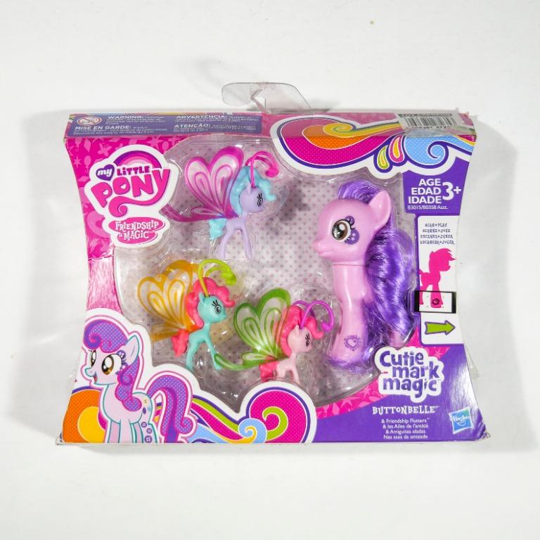 My Little Pony Cutie Mark Magic Buttonbelle & Friendship Flutters ...