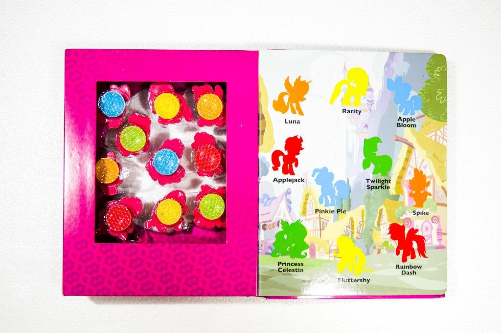 My Little Pony Stuck on Stories game and board book, Hobbies & Toys ...