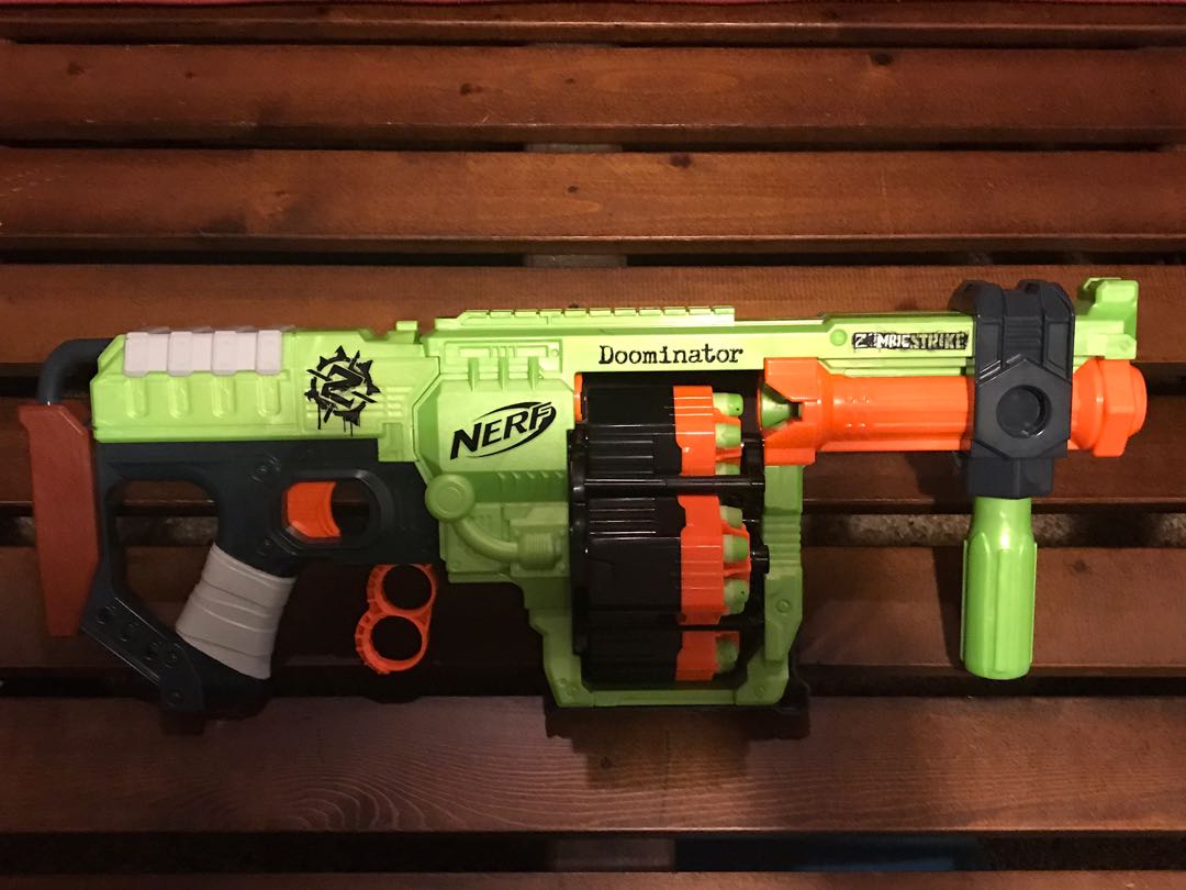 Nerf zombiestrike Doominator, Hobbies & Toys, Toys & Games on Carousell