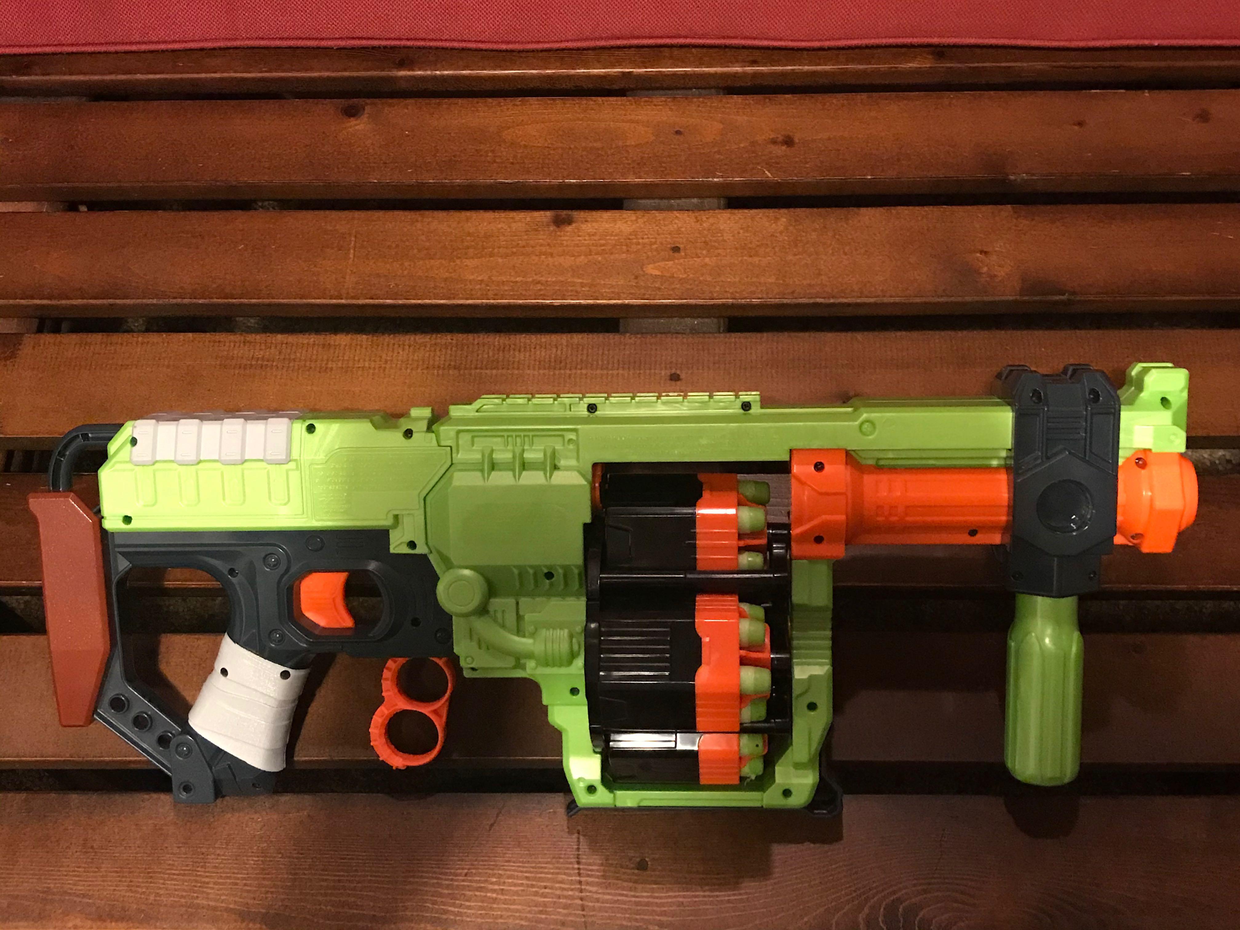 Nerf zombiestrike Doominator, Hobbies & Toys, Toys & Games on Carousell