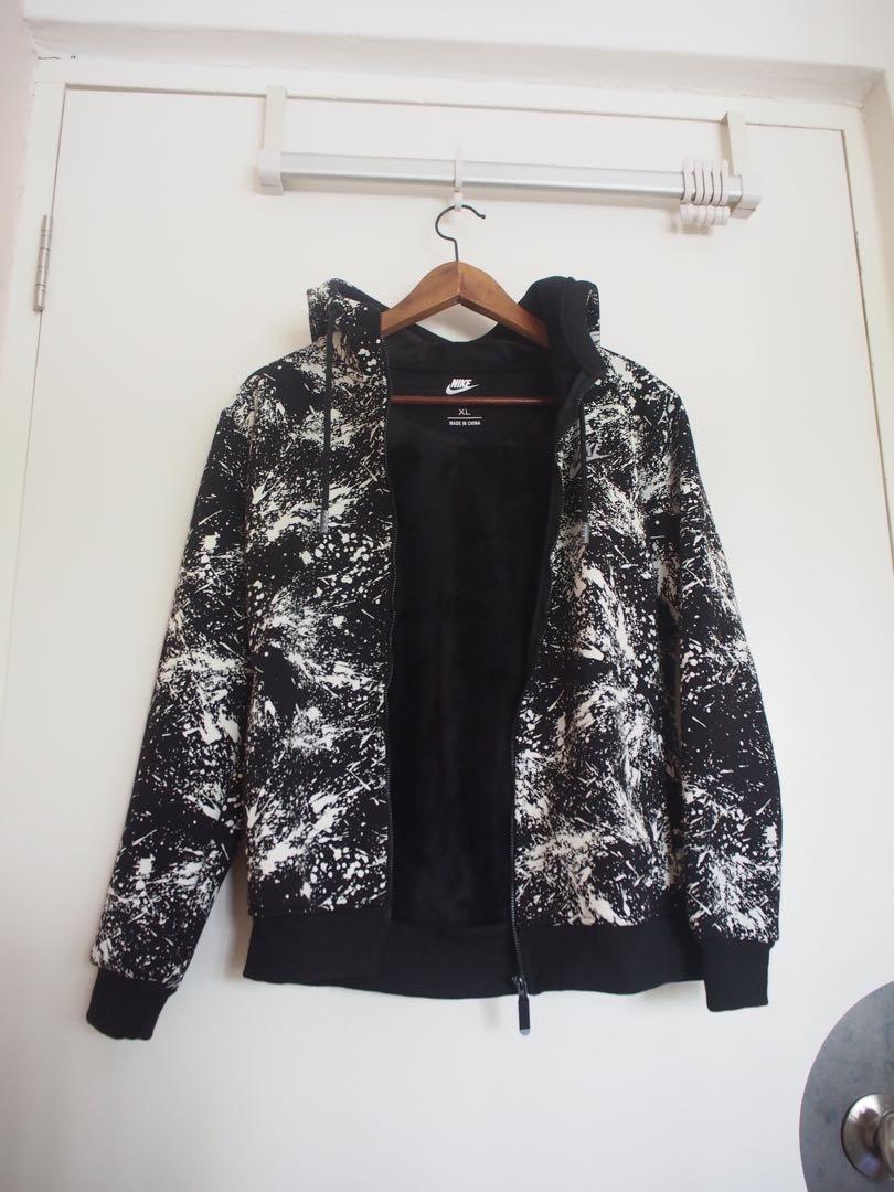 Nike splash paint jacket, Women's Fashion, Coats, Jackets and Outerwear ...
