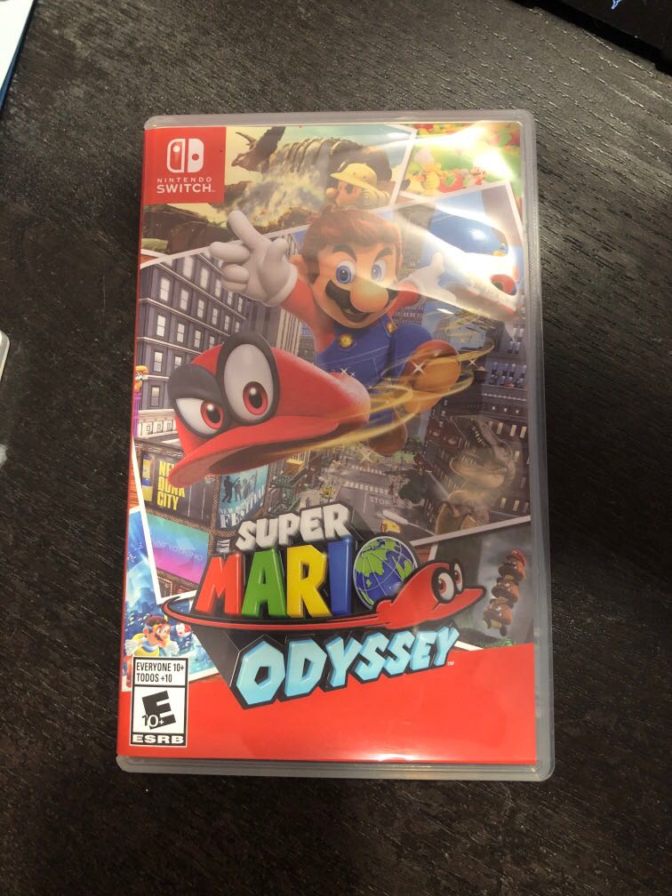 Nintendo Switch Super Mario Odyssey, Video Gaming, Video Games ...