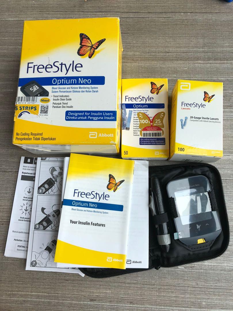 Optium Neo Freestyle, Health & Nutrition, Health Monitors & Weighing ...
