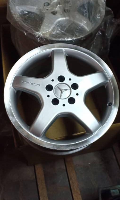 Original AMG 17” rims, Auto Accessories on Carousell