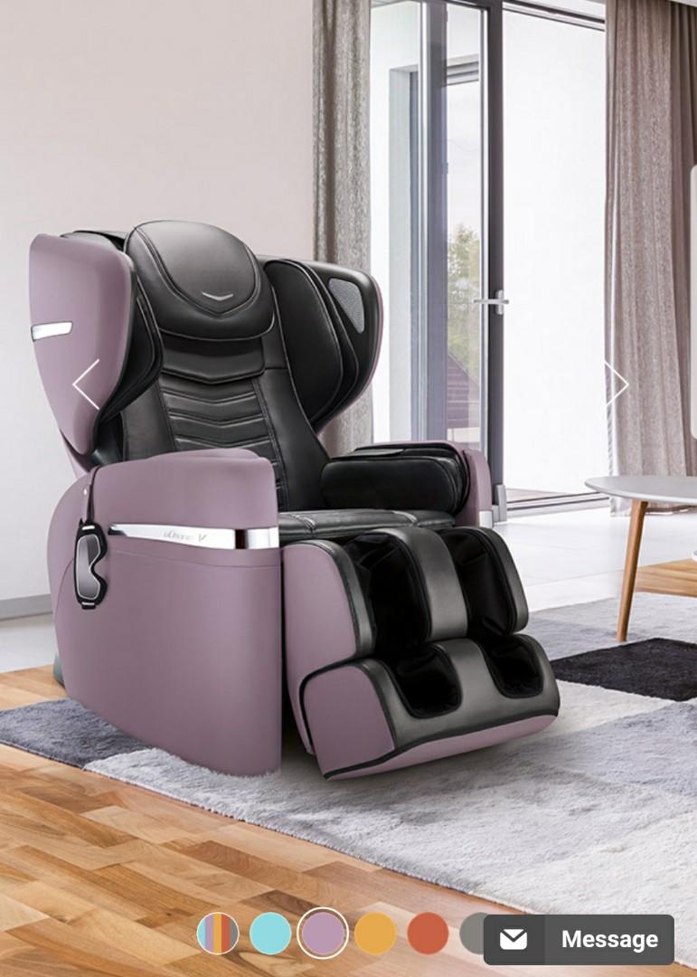 OSIM massage chair - udivine v sofa + massage, Furniture, Sofas on ...