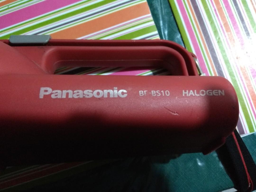 Panasonic halogen flashlight Japan cod payment, Furniture & Home Living ...