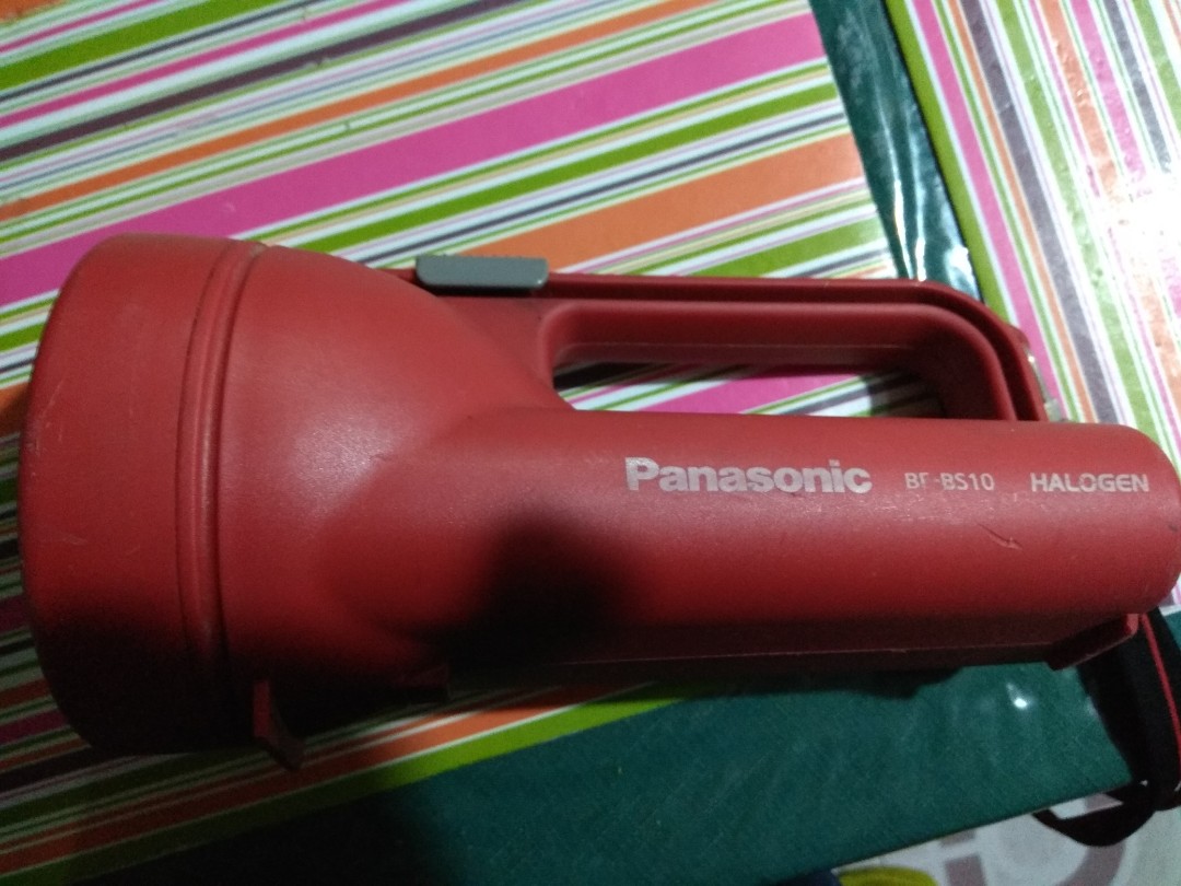 Panasonic halogen flashlight Japan cod payment, Furniture & Home Living ...
