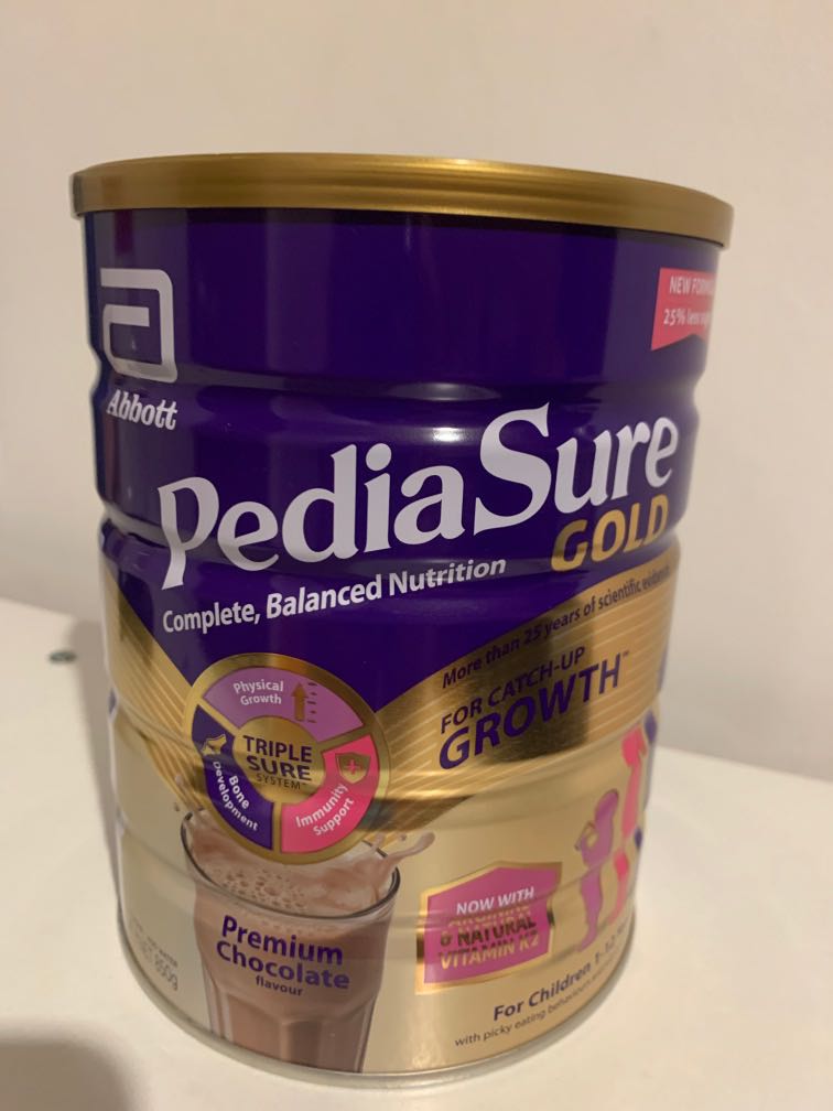 Pediasure Gold ( Chocolate) 850g, Babies & Kids, Nursing & Feeding ...