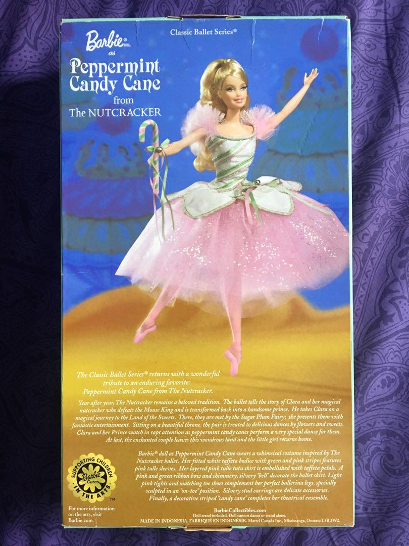 Peppermint Candy Cane Barbie From The Nutcracker, Hobbies & Toys, Toys ...