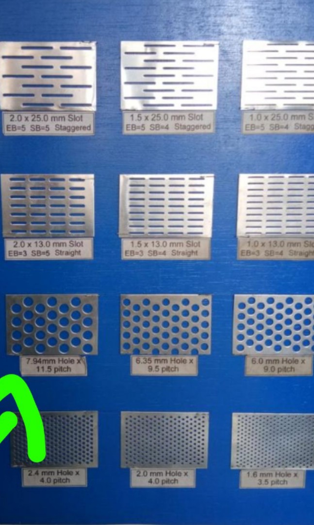 Perforated sheet Stainless or BI, Commercial & Industrial, Construction ...