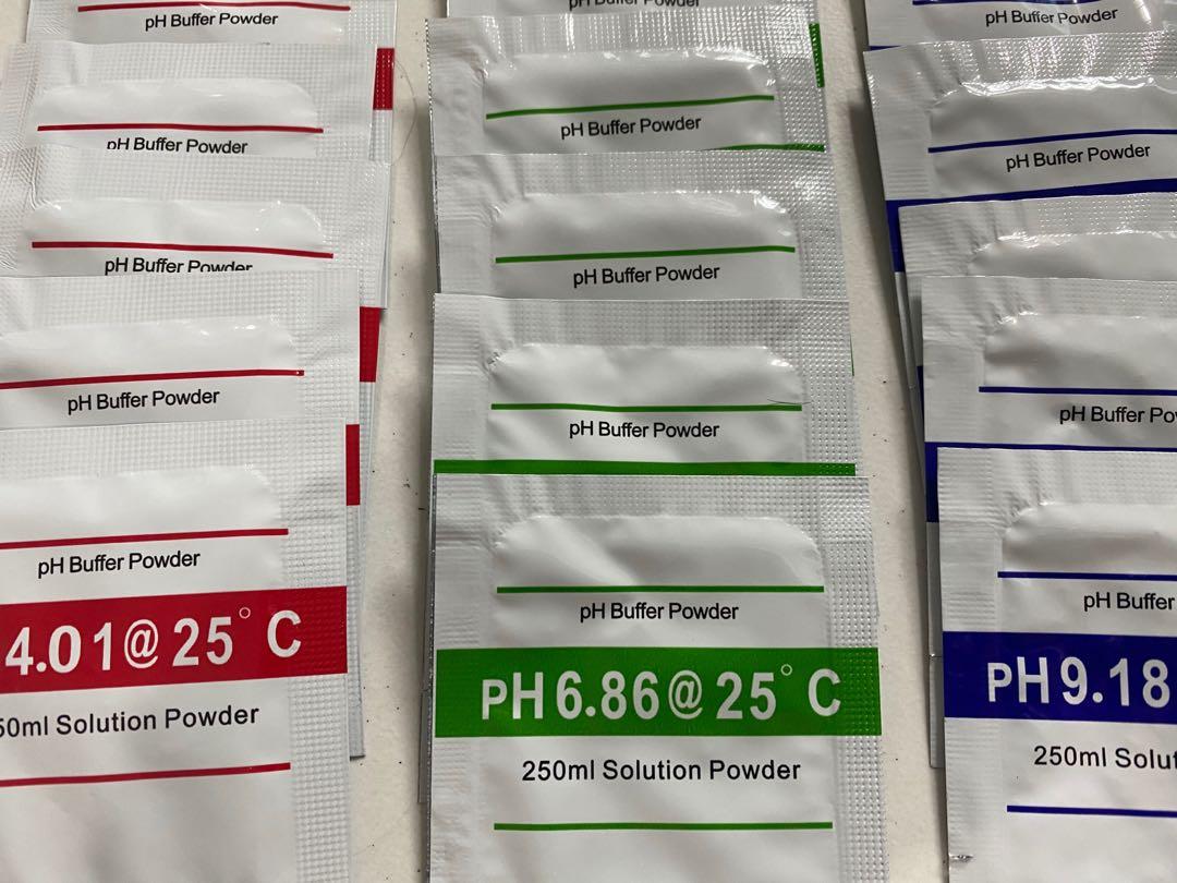 (Restock) PH Calibration Powder for use with PH Meter., Pet Supplies ...