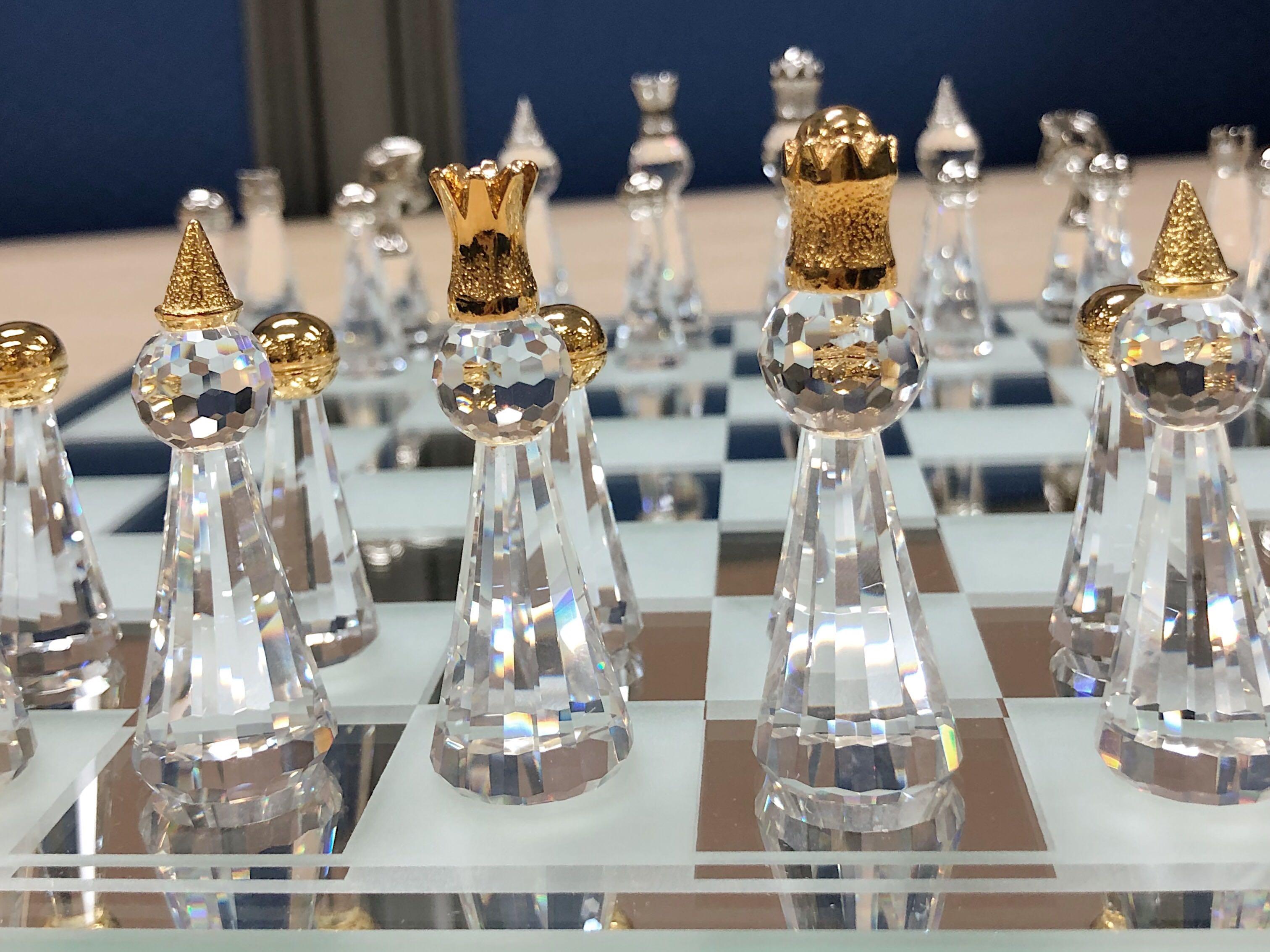 Preciosa Bohemian Crystal Chess Set, Women's Fashion, Jewelry ...