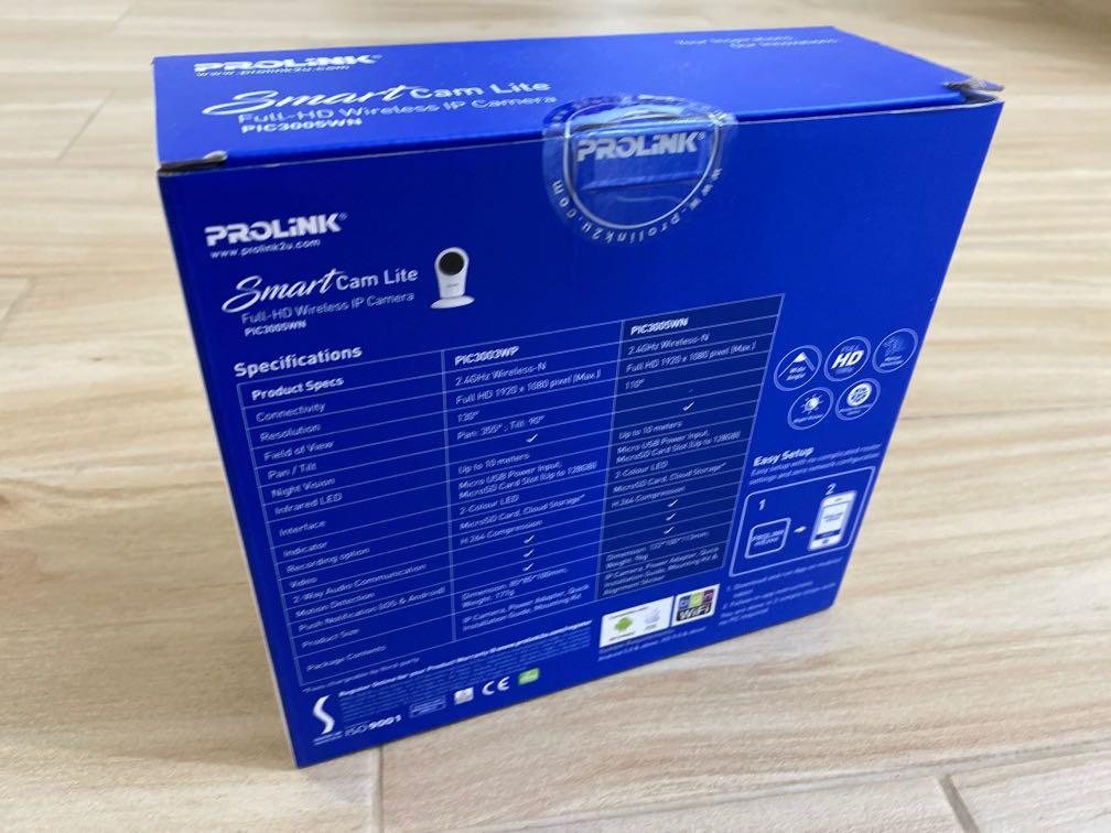 Prolink Full HD Wireless IP Camera, Furniture & Home Living, Security ...