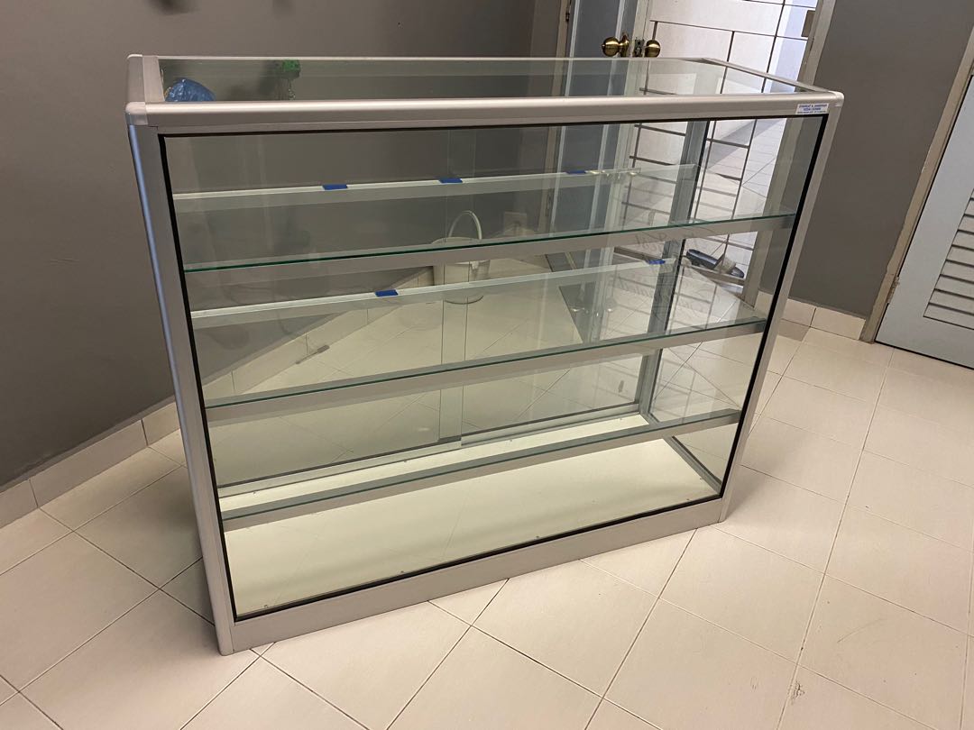 Rak kaca - display rack, Furniture & Home Living, Furniture, Shelves ...