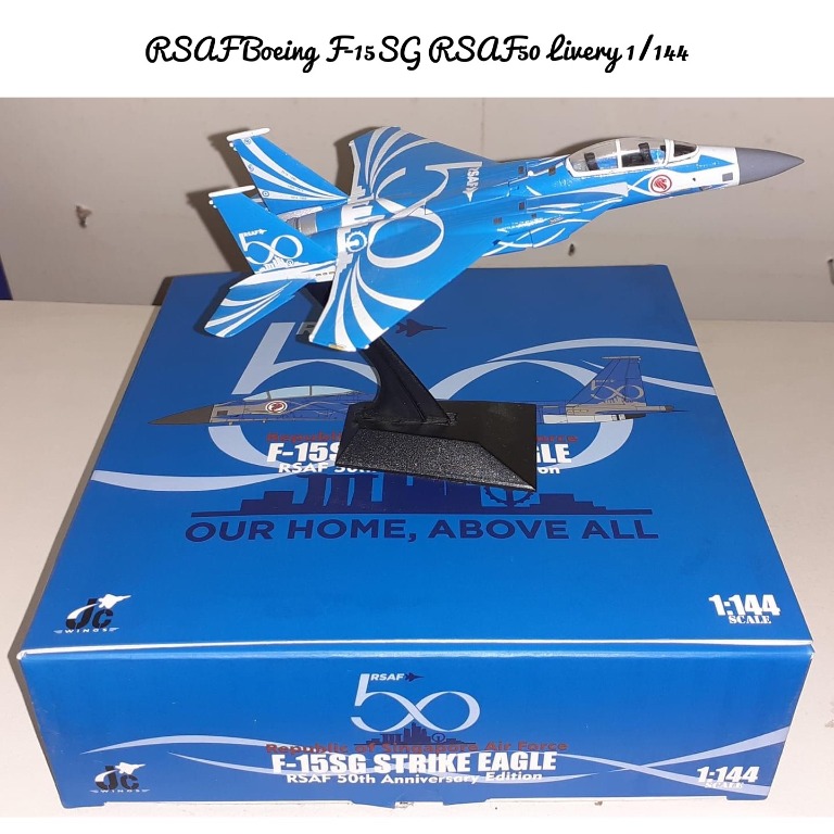 JC WINGS REPUBLIC OF SINGAPORE AIR FORCE F-15SG RSAF50 LIVERY, Hobbies ...
