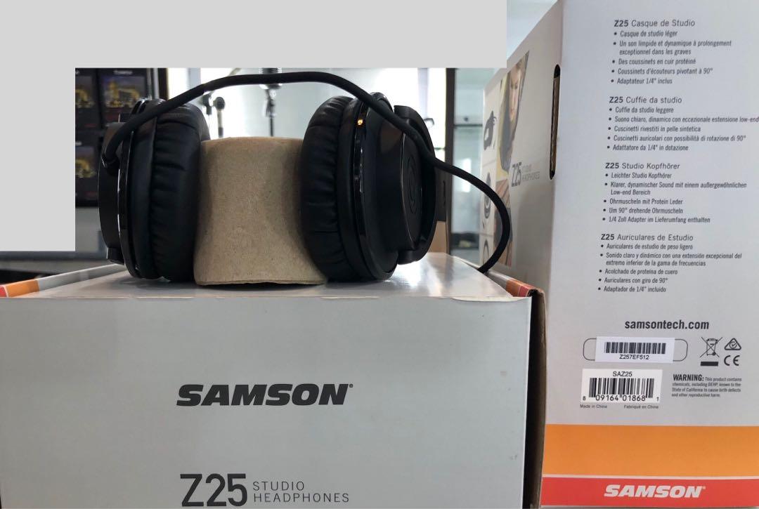 SAMSON STUDIO HEADPHONE, Audio, Headphones & Headsets on Carousell