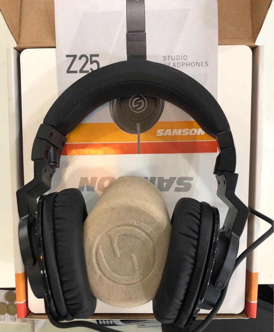 SAMSON STUDIO HEADPHONE, Audio, Headphones & Headsets on Carousell