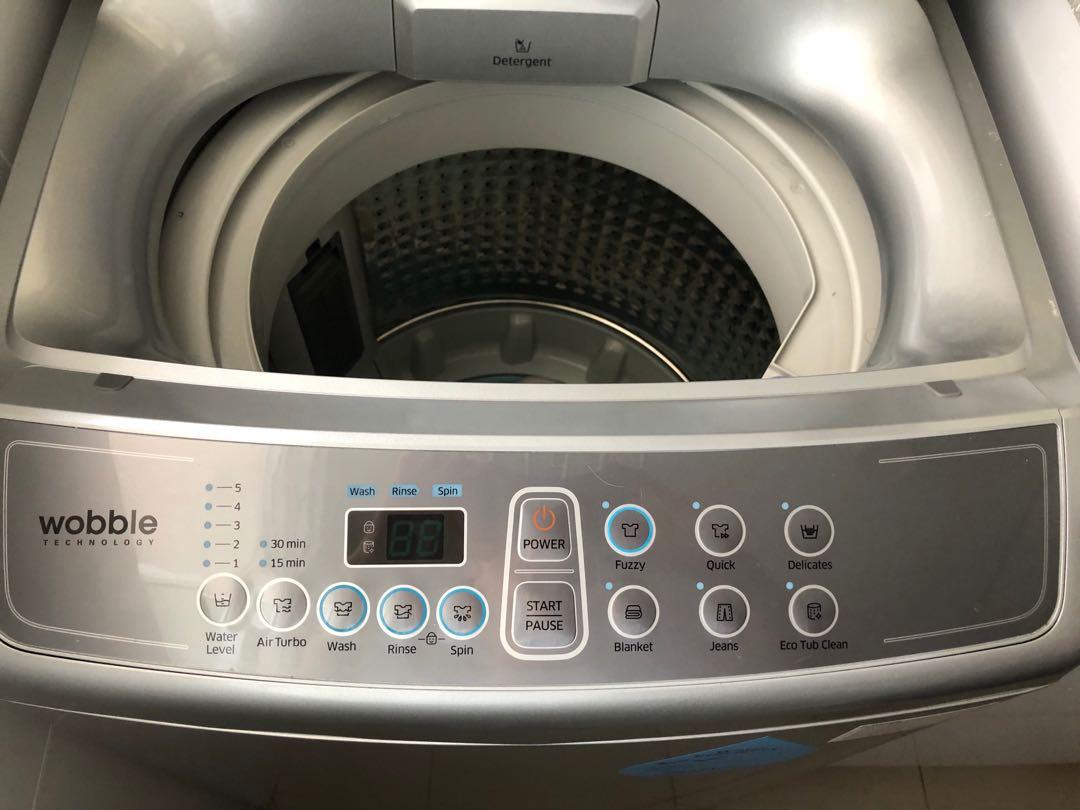 Samsung wobble technology washing machine, TV & Home Appliances ...