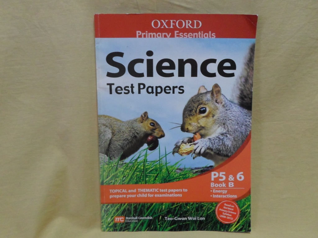 Science Test Papers P5 & 6 Book B . Energy . Interactions by OXFORD ...
