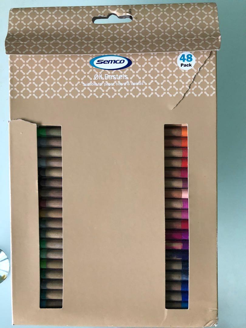 Semco oil pastels, Hobbies & Toys, Stationery & Craft, Craft Supplies ...