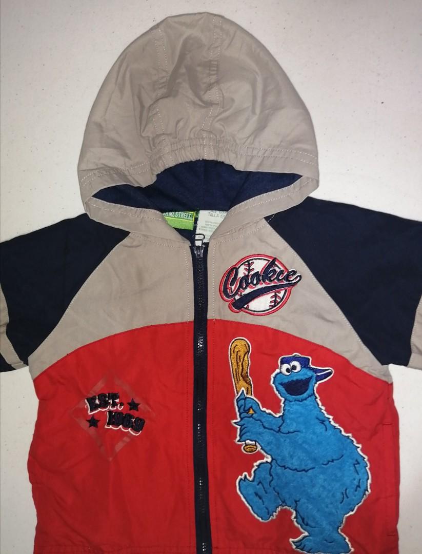 Sesame Street Jacket w/hood for baby boy 12mos, Babies & Kids, Babies ...