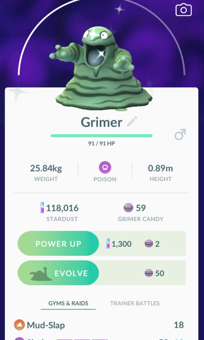 Shiny Grimer, Toys & Games, Others on Carousell