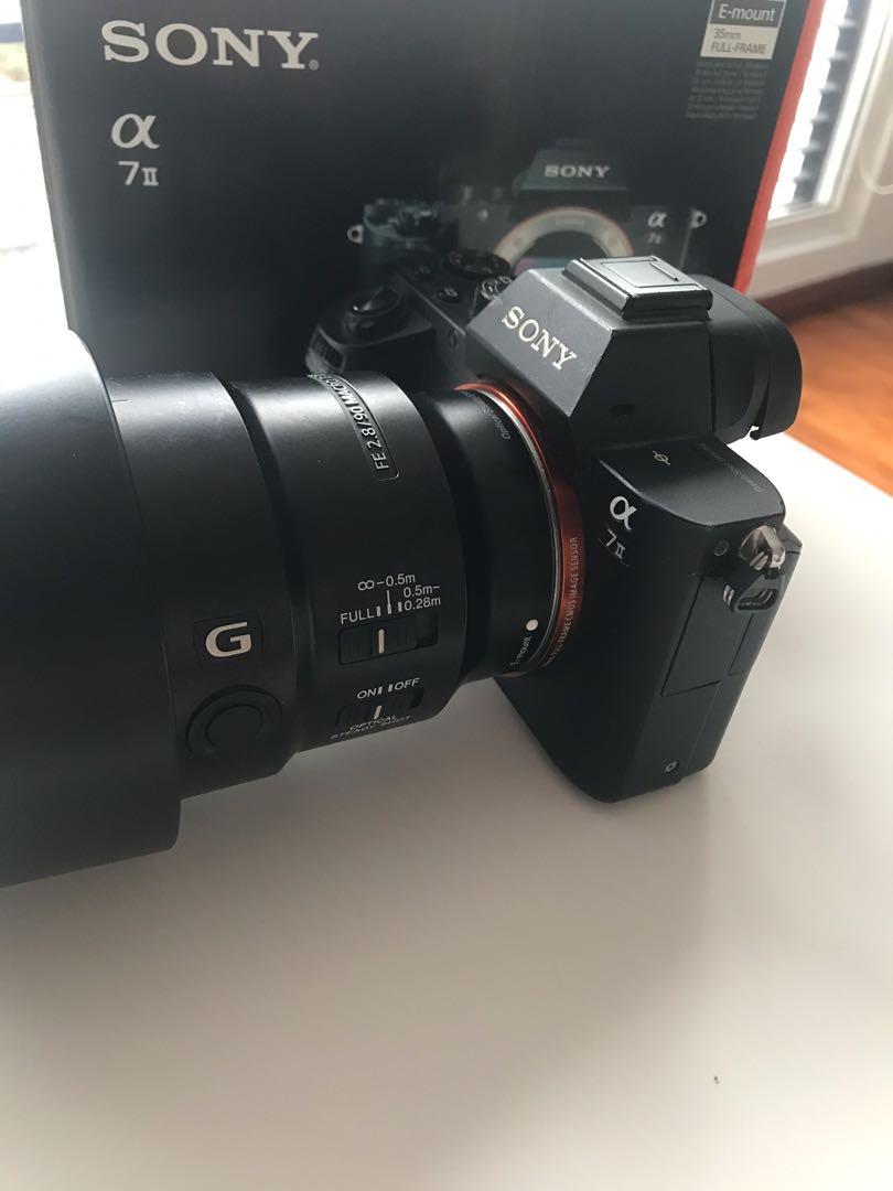 Sony A7ii (A7M2/ A7 Mk 2) Body with 2x NP-FW50, Photography, Cameras on ...